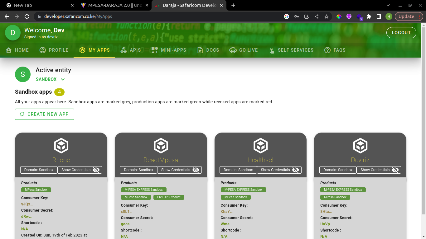 MPESA-DARAJA 2.0 || unofficial documentation to take you through from ...